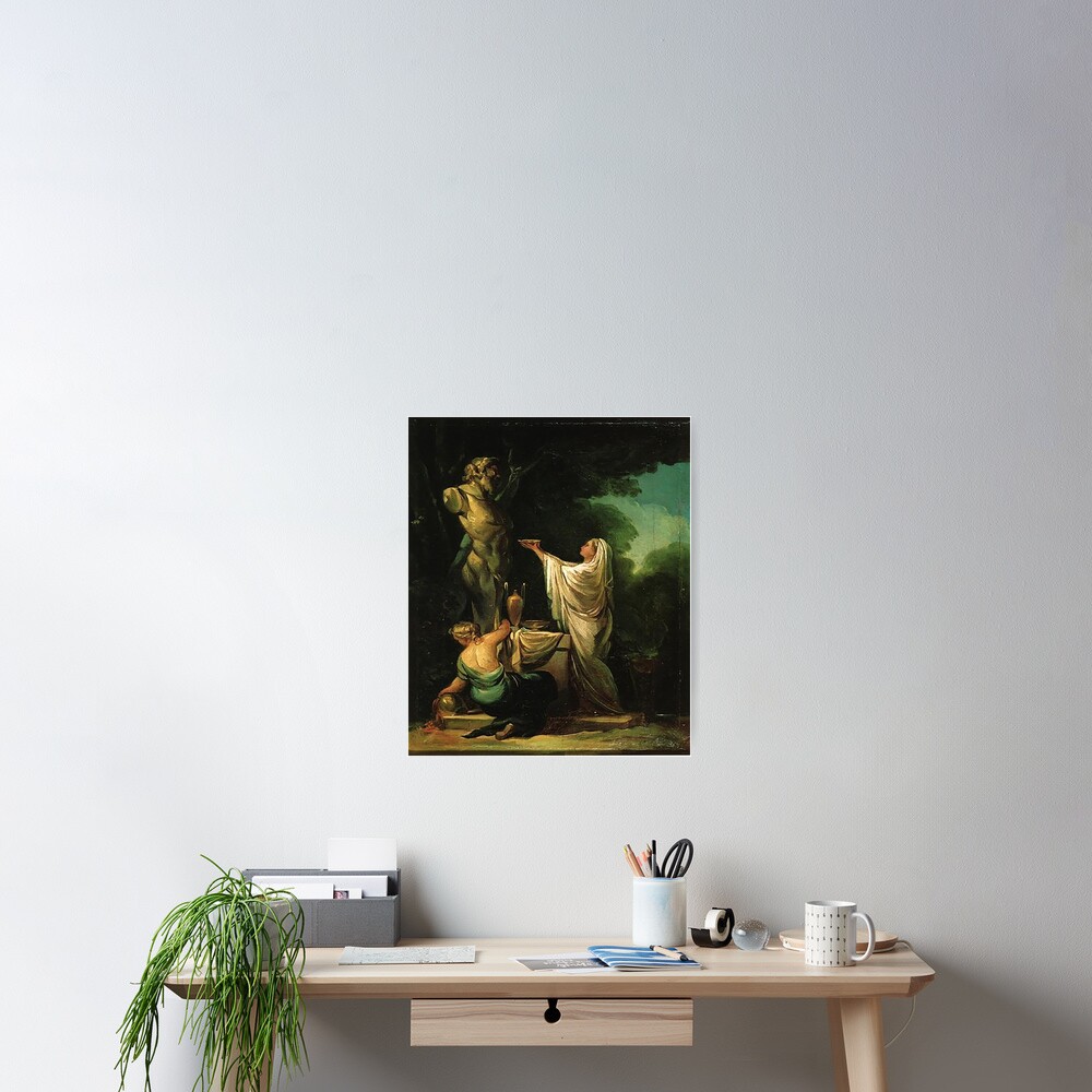 "The Sacrifice to Priapus - Francisco Goya" Poster by wonderdesigne ...