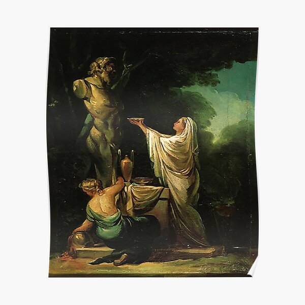 "The Sacrifice to Priapus - Francisco Goya" Poster by wonderdesigne ...