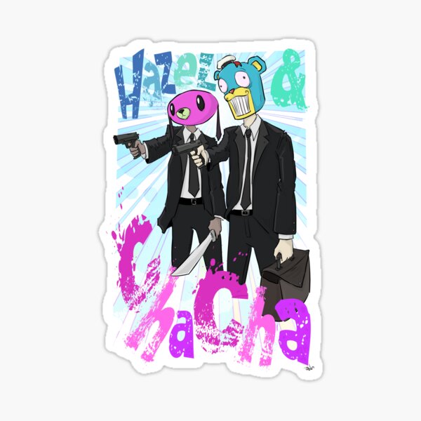 "Hazel & ChaCha" Sticker by FeralJackRabit | Redbubble