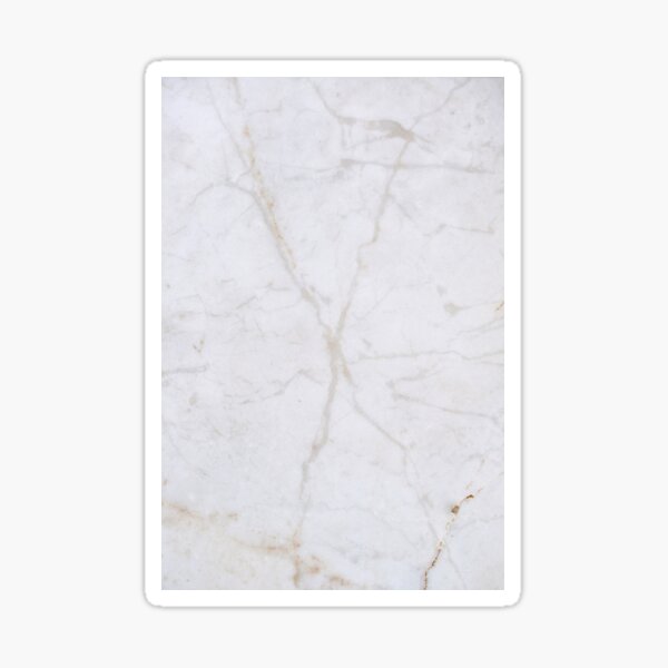 "white marble texture" Sticker by tony4urban | Redbubble