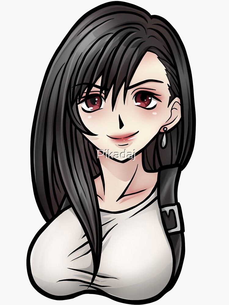 "Tifa Lockhart" Sticker by Pikadaj | Redbubble