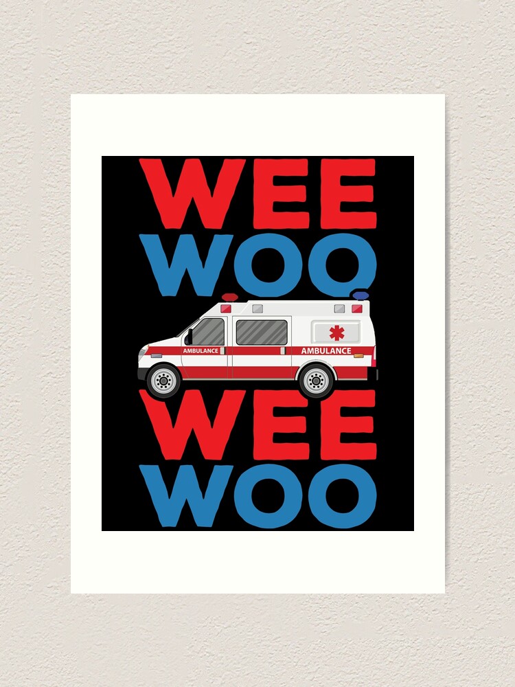 "Wee Woo Wee Woo Shirt, Paramedic Shirt, Ambulance Shirt, Medical Staff ...