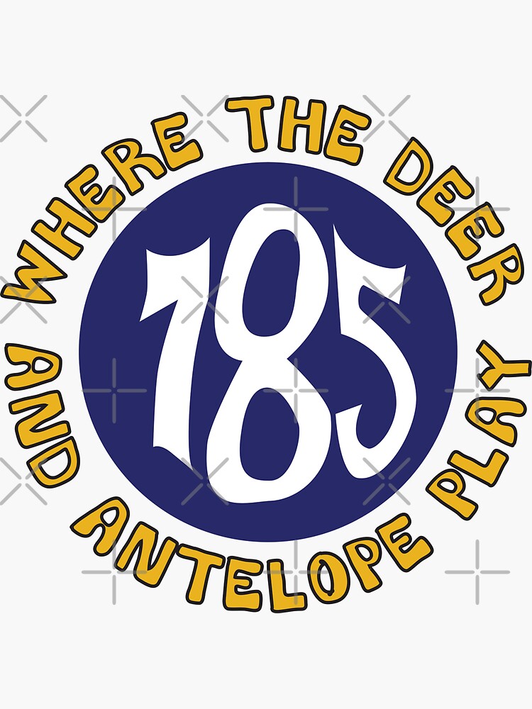 "785 Area Code Home on the Range" Sticker by itsrturn | Redbubble