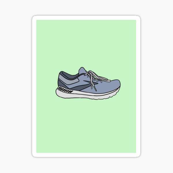 "Running shoe" Sticker by KillinsDesigns | Redbubble