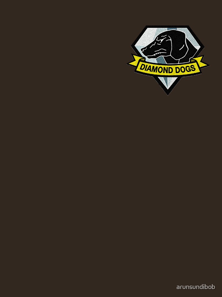 "Metal Gear Solid V - Diamond Dogs Badge" T-shirt for Sale by ...