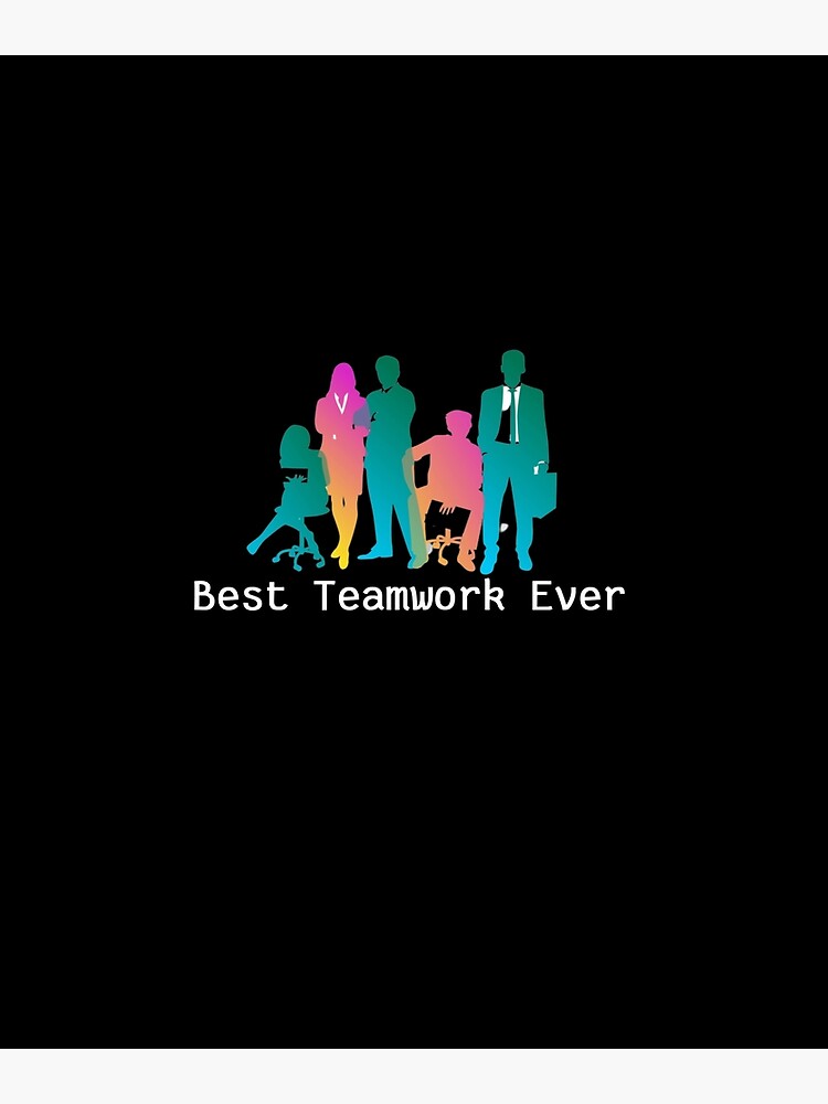 "Best Teamwork Ever : Gift for Employee from Boss, best geft" Poster by ...