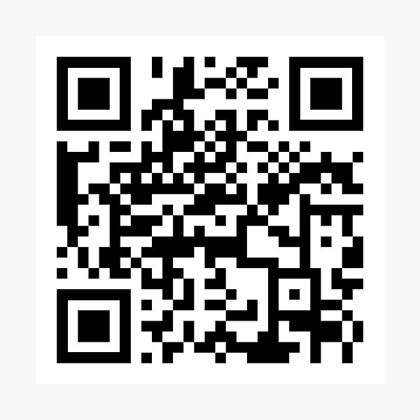 "scp foundation website QR CODE" Photographic Print by politeillusts ...