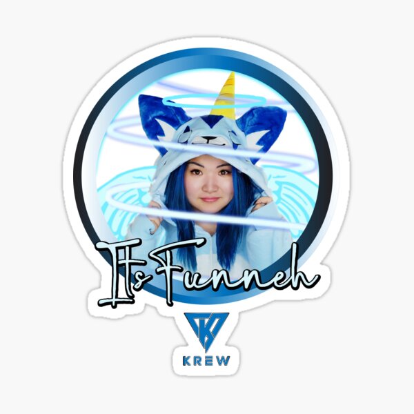 "Krew itsfunneh funneh" Sticker by mintbubbleart | Redbubble