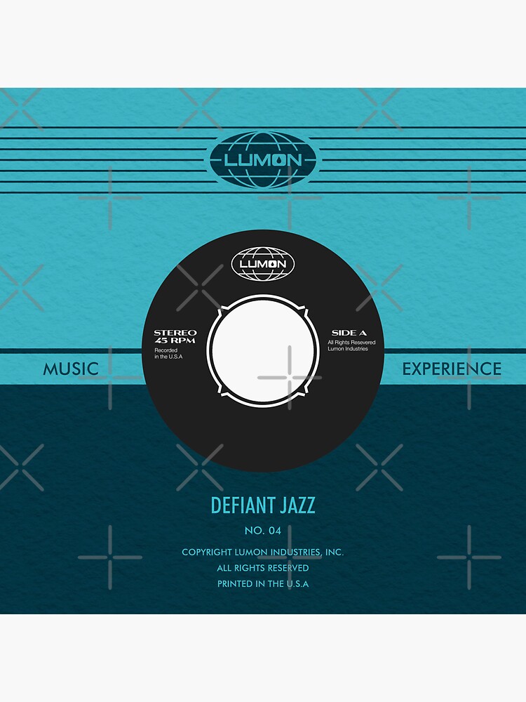 "Severance defiant jazz vinyl " Sticker for Sale by Platform11west ...