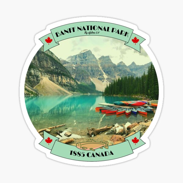 "Banff National Park" Sticker by etf2 | Redbubble