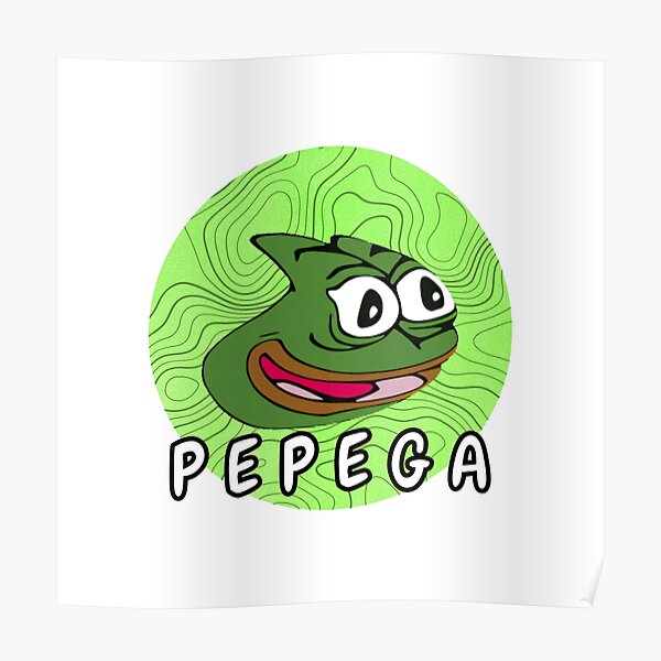 "Pepega High Quality Emote (twitch) Colourful - cute pepega" Poster for ...