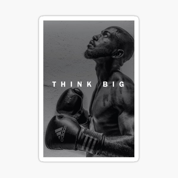 "Motivational Quotes Think Big Poster Design " Sticker by HustleArtShop ...