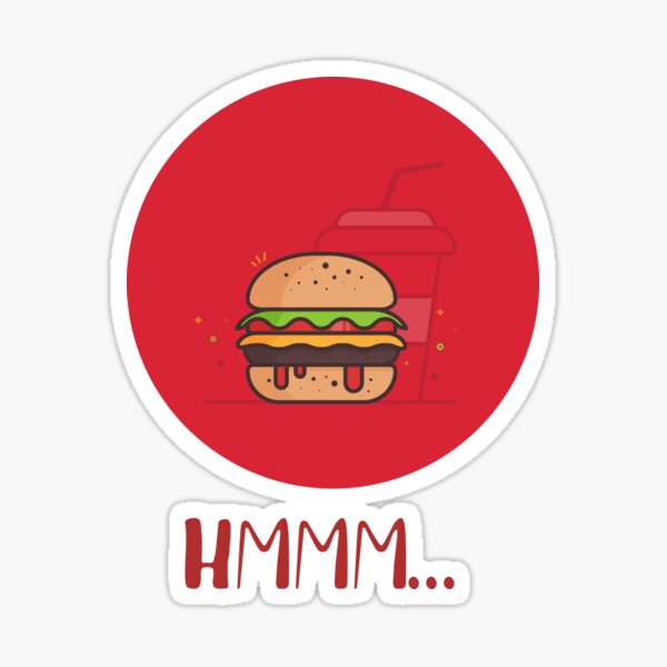 "Hmmm.." Sticker by moaa1 | Redbubble