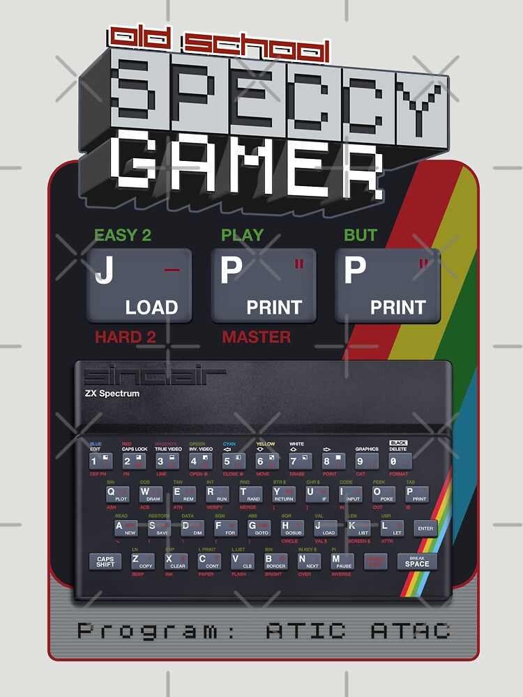 "Old School Speccy Gamer - Program: Atic Atac | Sinclair ZX Spectrum ...