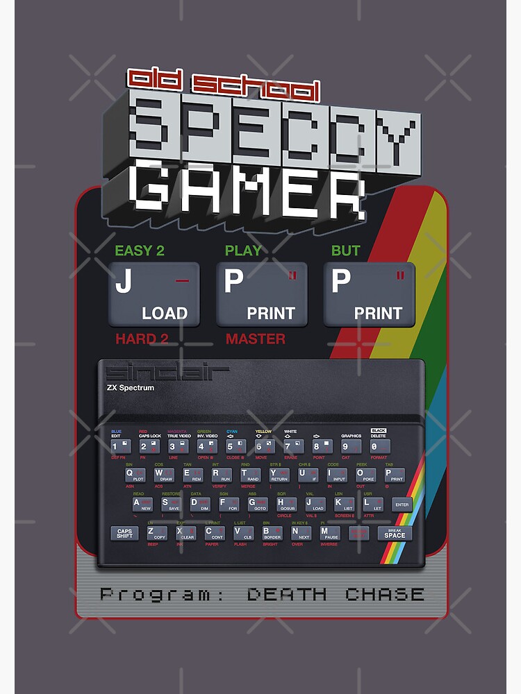 "Old School Speccy Gamer - Program: Death Chase | Sinclair ZX Spectrum ...