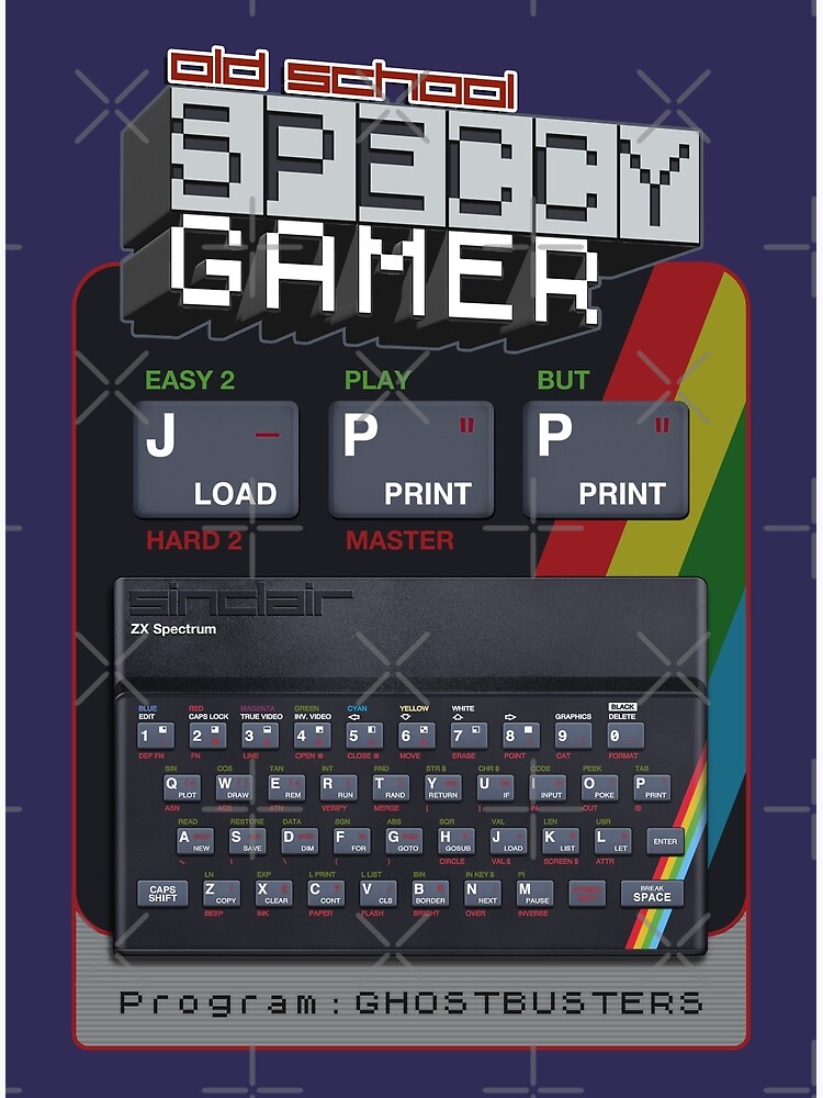 "Old School Speccy Gamer - Program: Ghost Busters | Sinclair ZX ...