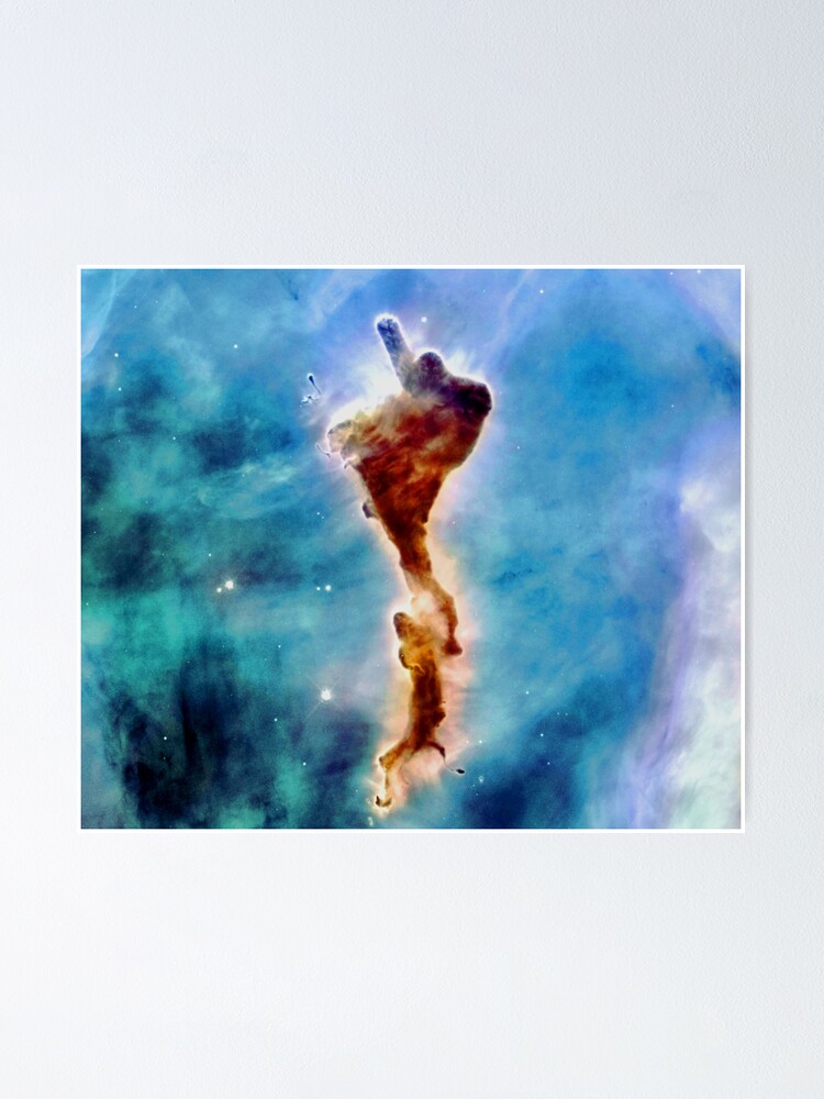 "High Resolution The Finger of God Bok Globule in Carina" Poster by ...