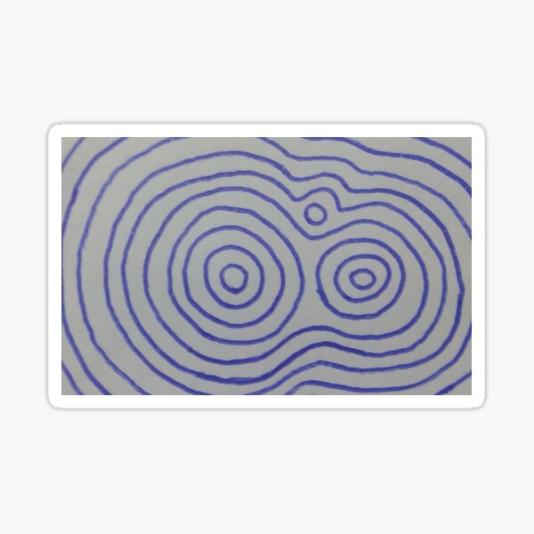"Calm" Sticker for Sale by UmberBro | Redbubble