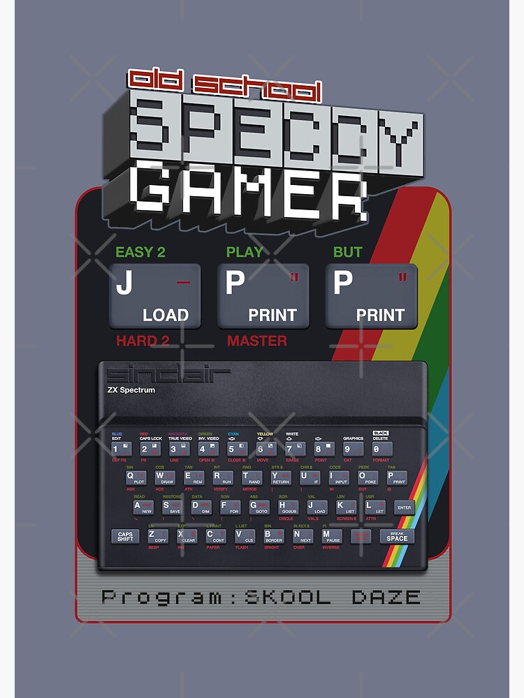 "Old School Speccy Gamer - Program: Skool Daze | Sinclair ZX Spectrum ...