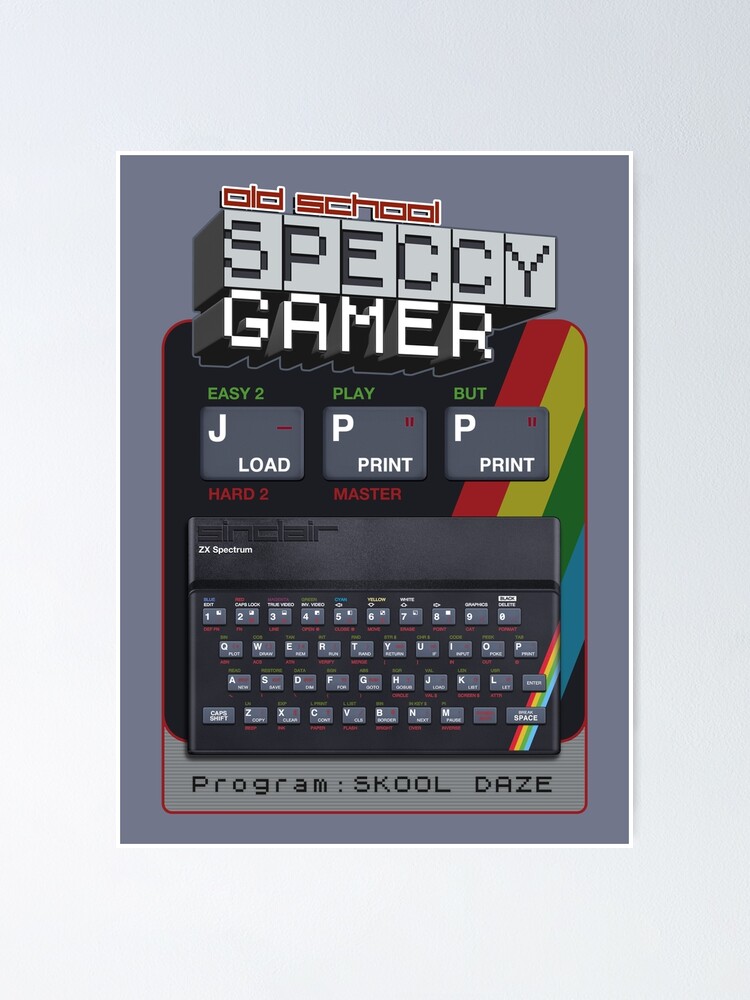 "Old School Speccy Gamer - Program: Skool Daze | Sinclair ZX Spectrum Personal Computer - 80s ...