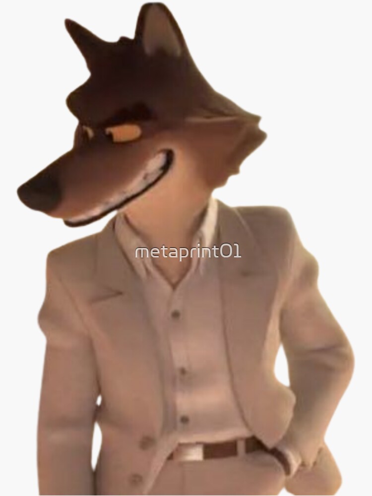 "the bad guys MR WOLF" Sticker for Sale by metaprint01 | Redbubble