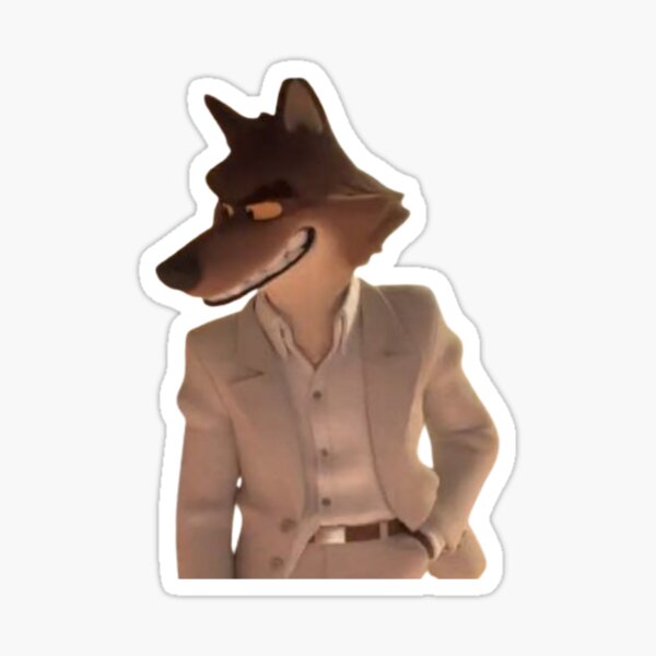 "the bad guys MR WOLF" Sticker for Sale by metaprint01 | Redbubble