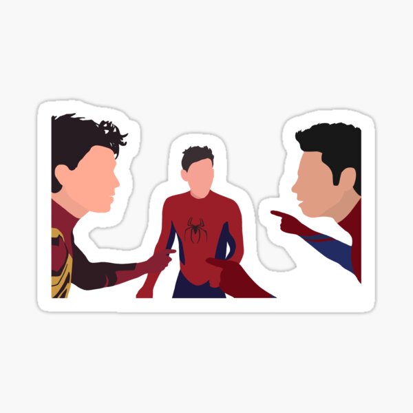 "Three Spiders meme NWH" Sticker for Sale by joses19 | Redbubble