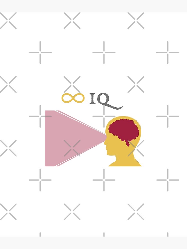 "∞ IQ - infinity " Poster for Sale by OurShop00 | Redbubble