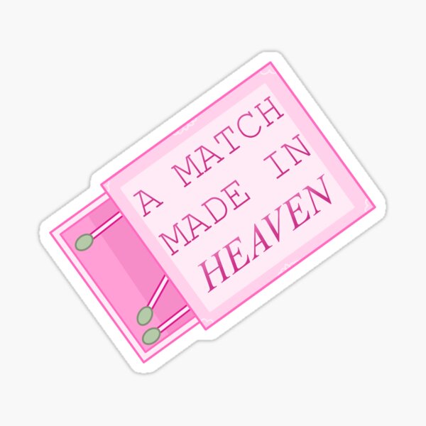 "Cute Pink Matchbox" Sticker by medievalbee | Redbubble