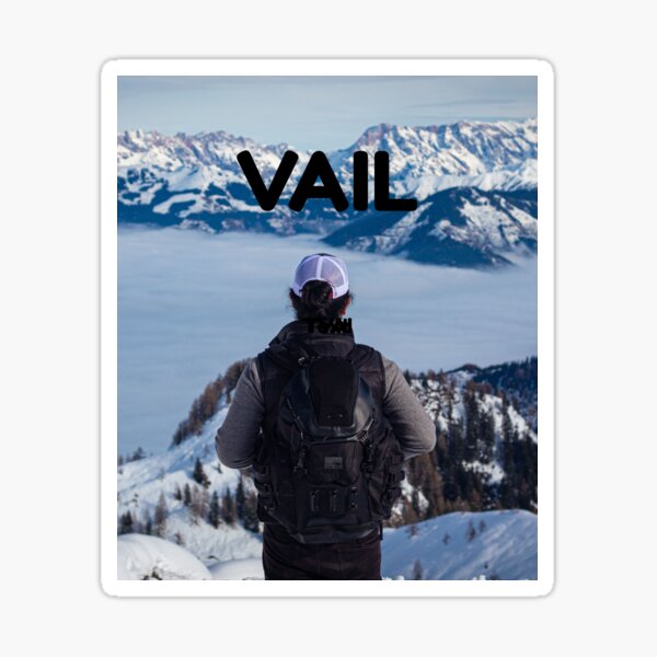 "VAIL SKI RESORT " Sticker for Sale by BeeYouAlways | Redbubble