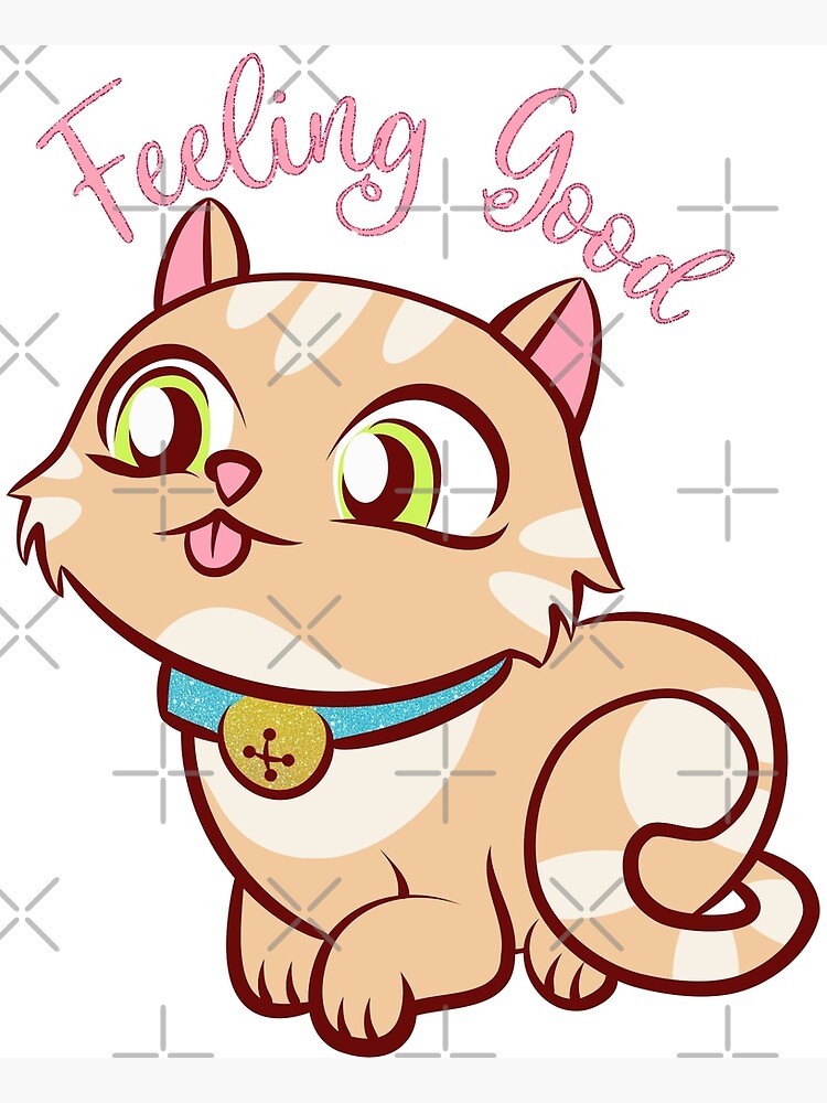 "Feeling Good Cuteness overloading" Poster by Kawai-Corner | Redbubble