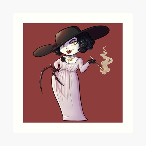 "Lady Dimitrescu Resident Evil Village" Art Print for Sale by ...