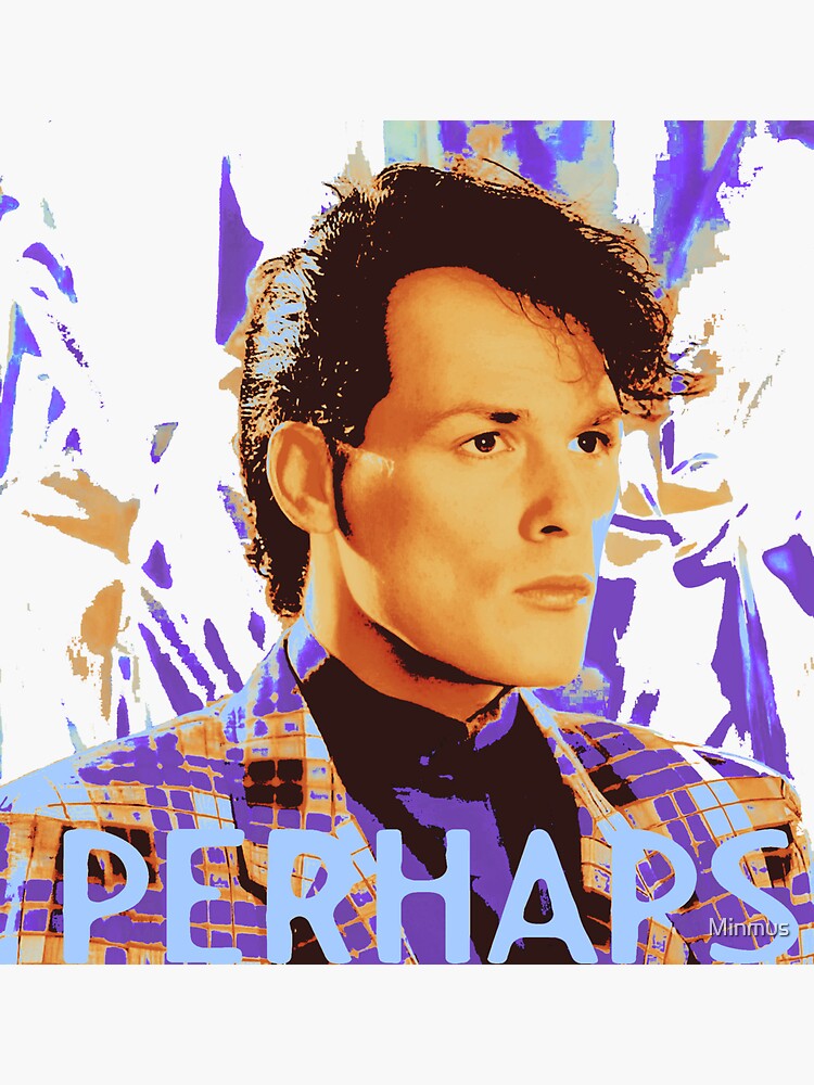 "Perhaps... Associates Album, 1985" Sticker by Minmus | Redbubble