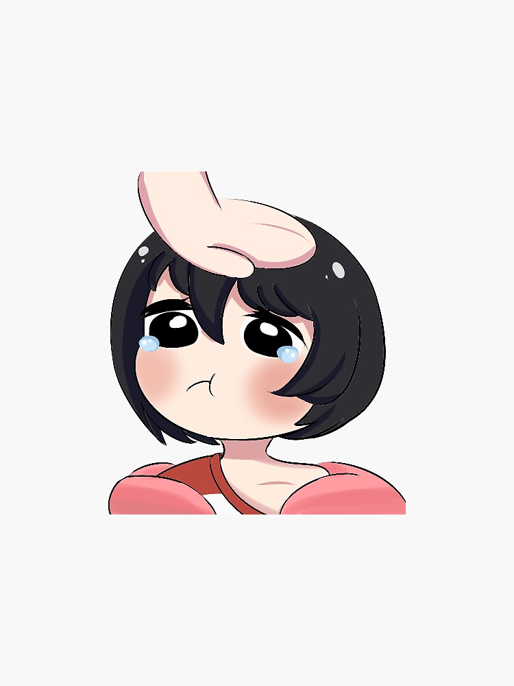 "Crying Headpat Rin Chibi" Sticker for Sale by SmolDemonShop | Redbubble