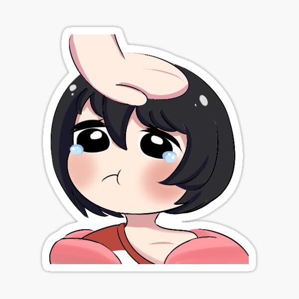 "Crying Headpat Rin Chibi" Sticker for Sale by SmolDemonShop | Redbubble
