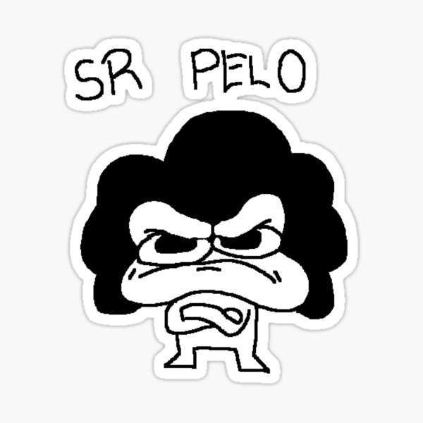 "sr pelo" Sticker by FGRF | Redbubble