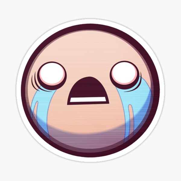 "the binding of isaac" Sticker by astaplan | Redbubble