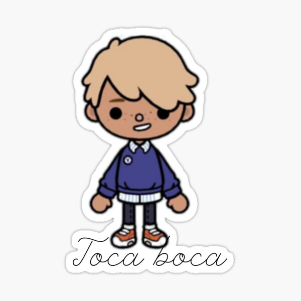 "Toca boca " Sticker by Kids-zin | Redbubble