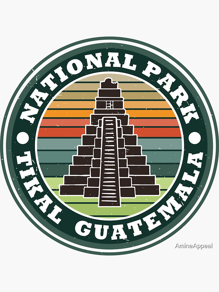 "Tikal National Park" Sticker for Sale by AmineAppeal | Redbubble