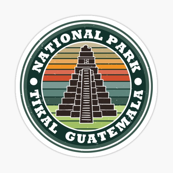 "Tikal National Park" Sticker for Sale by AmineAppeal | Redbubble
