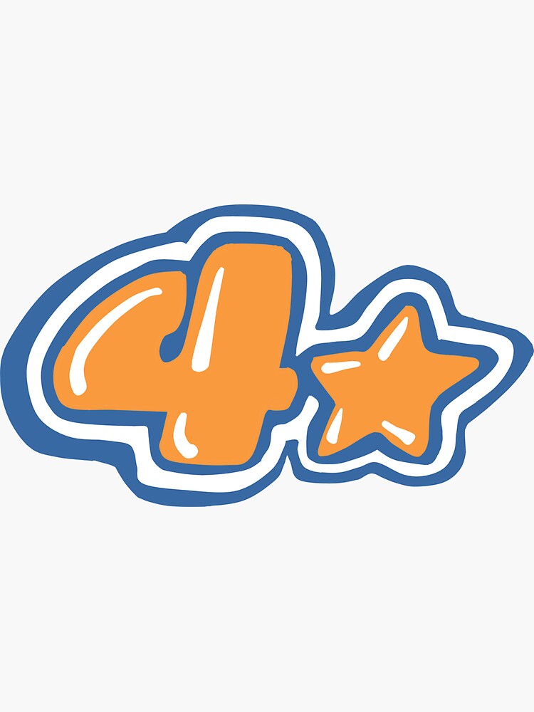 "4 Town" Sticker for Sale by LanieCreates | Redbubble