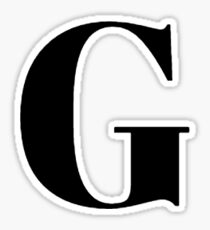 Letter G: Stickers | Redbubble