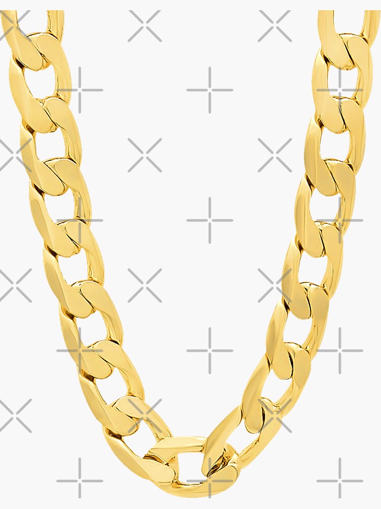 "Gold Chain" Sticker by Mausser993 | Redbubble