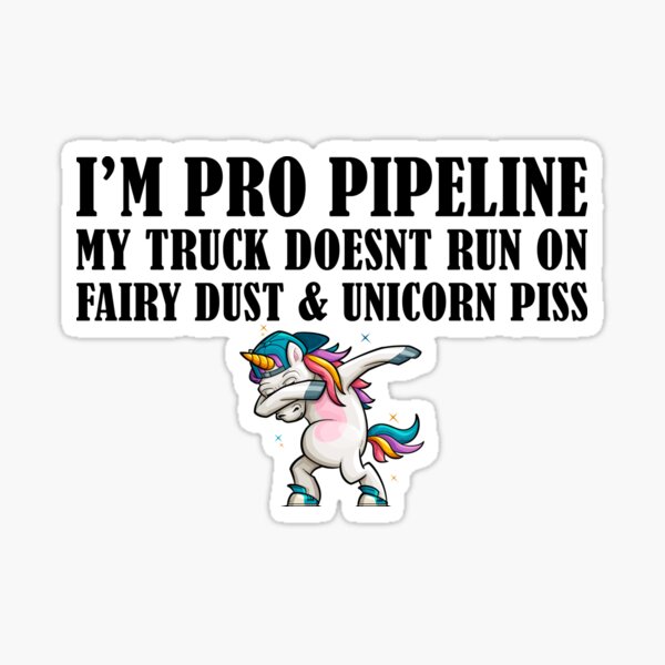 "im pro pipeline bumper sticker - pro pipeline" Sticker for Sale by ...