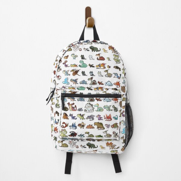"Chibis of all httyd dragons" Backpack by Cryptids-dealer | Redbubble