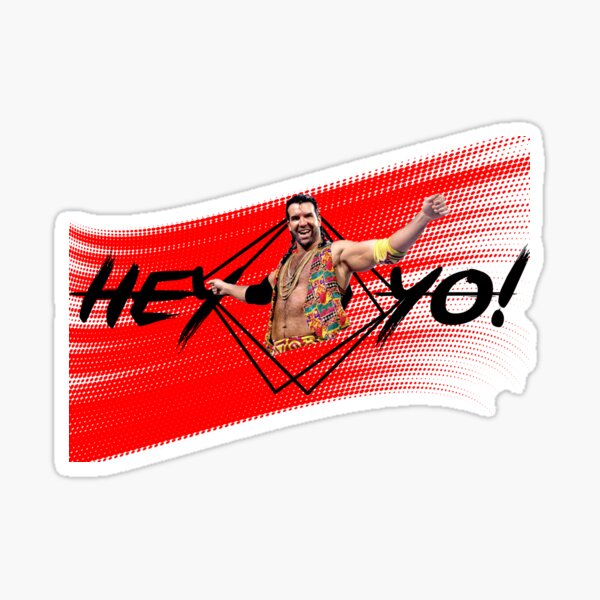 "Razor Ramon HEY YO!" Sticker by Amine7V7 | Redbubble