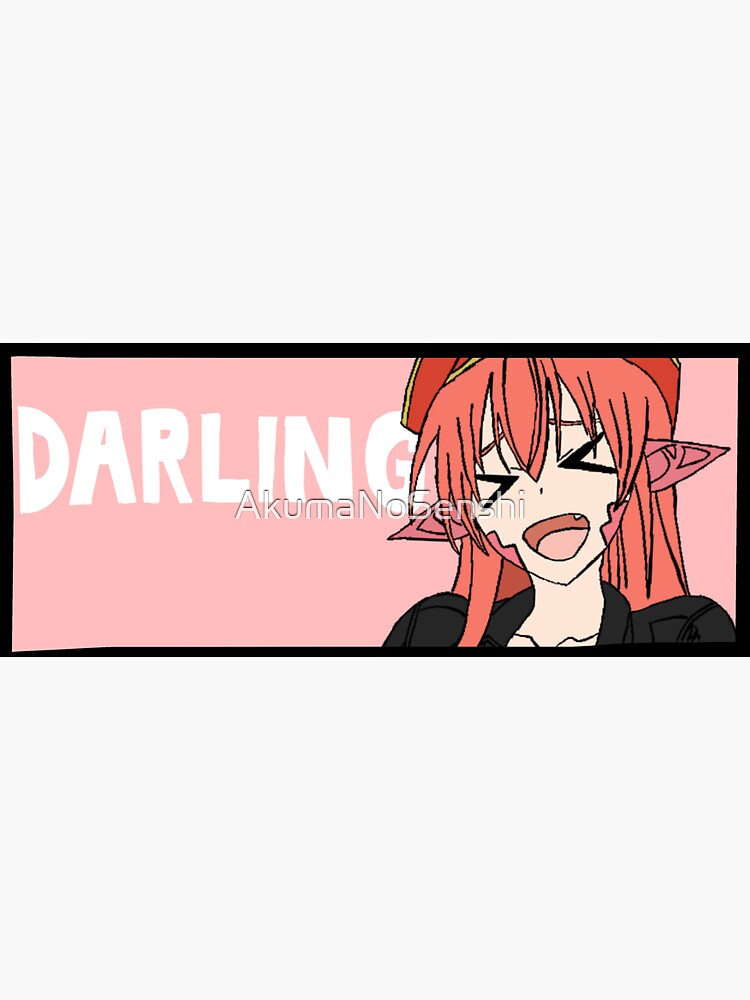 "Anime Miia Monster Musume Darling Desgin" Sticker for Sale by ...