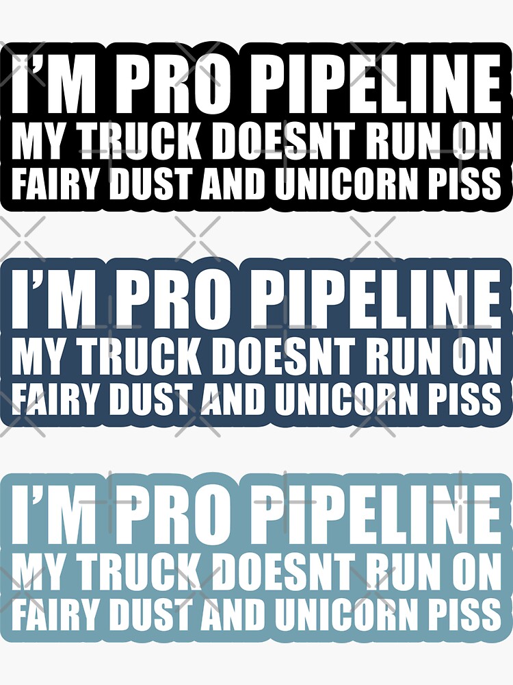 "im pro pipeline bumper sticker - pro pipeline" Sticker for Sale by ...