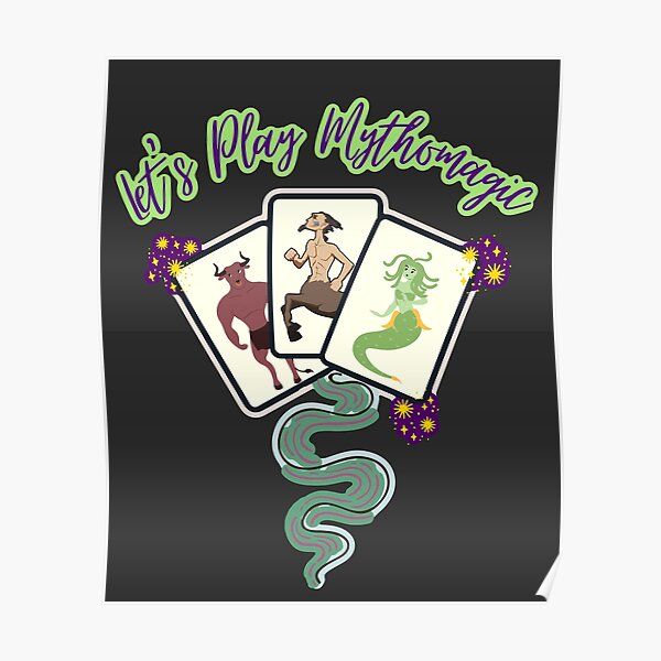 "Percy Jackson Mythomagic " Poster by mdoering16 | Redbubble