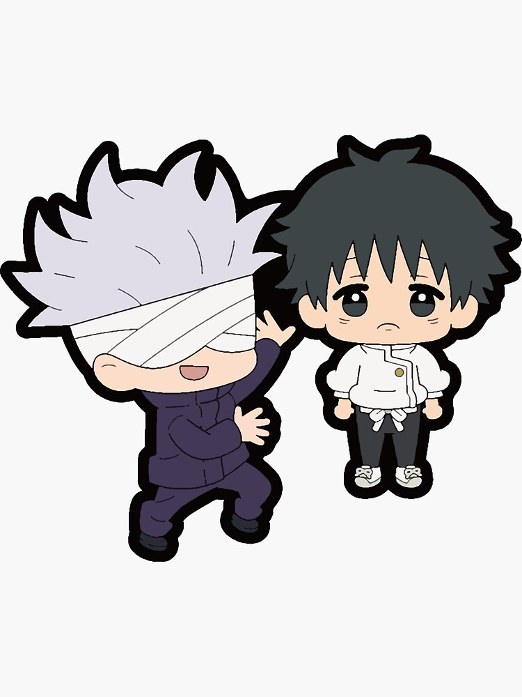 "Chibi Yuta okkotsu and gojo satoru sensei jujutsu kaisen 0 movie ...
